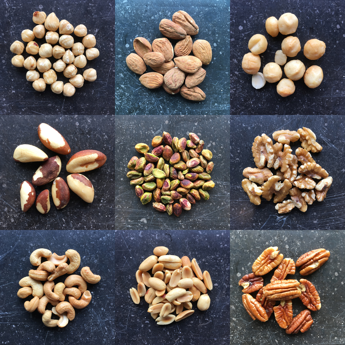 Hoe ziet 25 gram noten eruit? | Gezondheidsnet