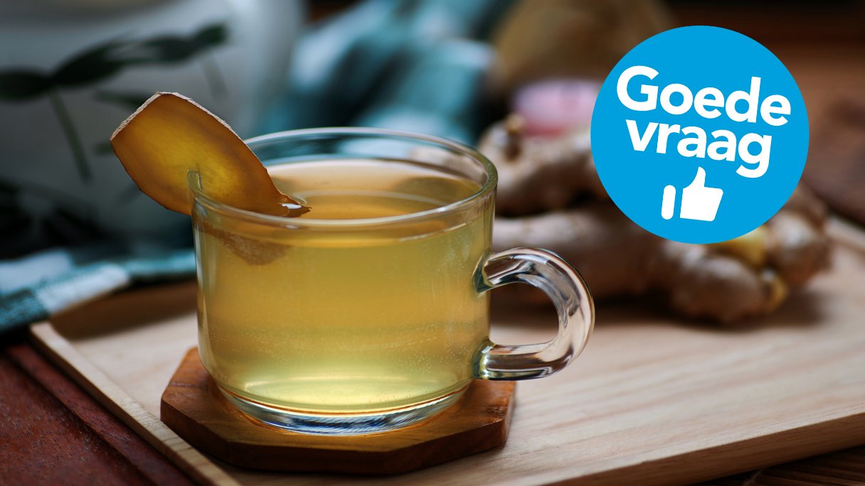 Kun je te veel gemberthee drinken? | Gezondheidsnet
