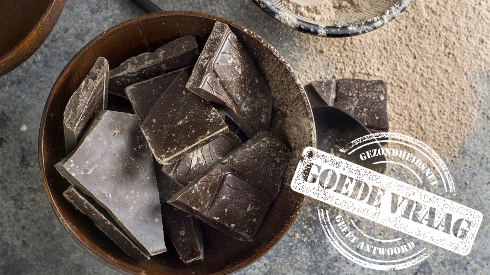 Kun je wit uitgeslagen chocolade eten? | Gezondheidsnet